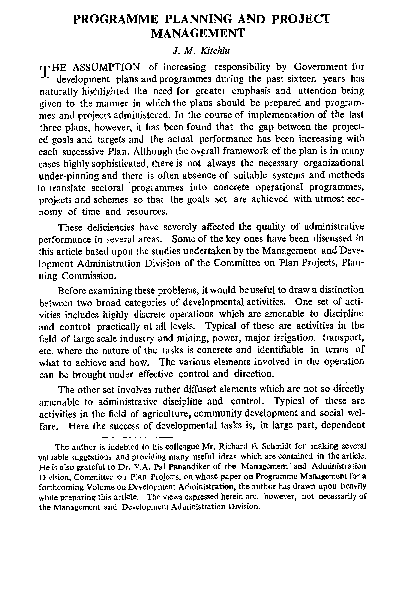 (PDF) Programme planning and project management | John Fien - Academia.edu