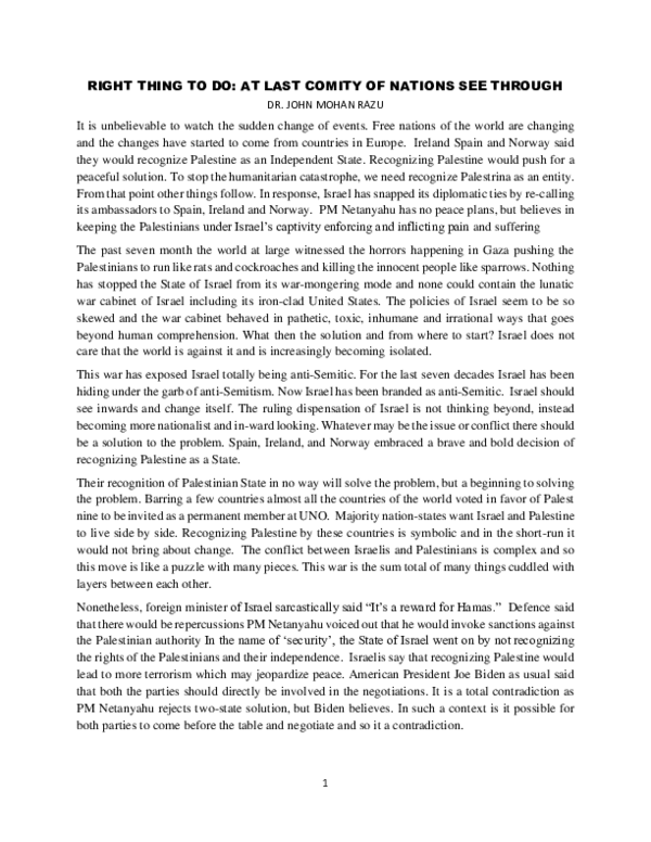 (PDF) RIGHT THING TO DO