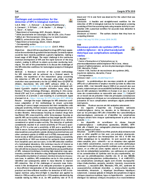 (PDF) Challenges and considerations for the detection of NPS in ...