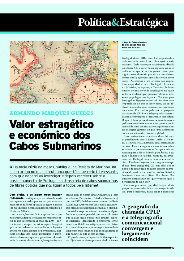 (PDF) Armando Marques Guedes (2018), Valor Estratégico e Económico dos ...