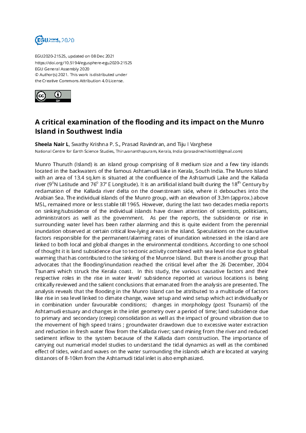 (PDF) A critical examination of the flooding and its impact on the ...