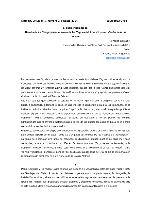 Pdf El Duelo Innombrado Reseña De La Conquista De América De Las