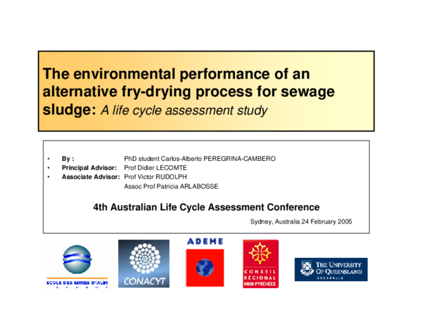 (PDF) The environmental performance of an alternative fry-drying ...