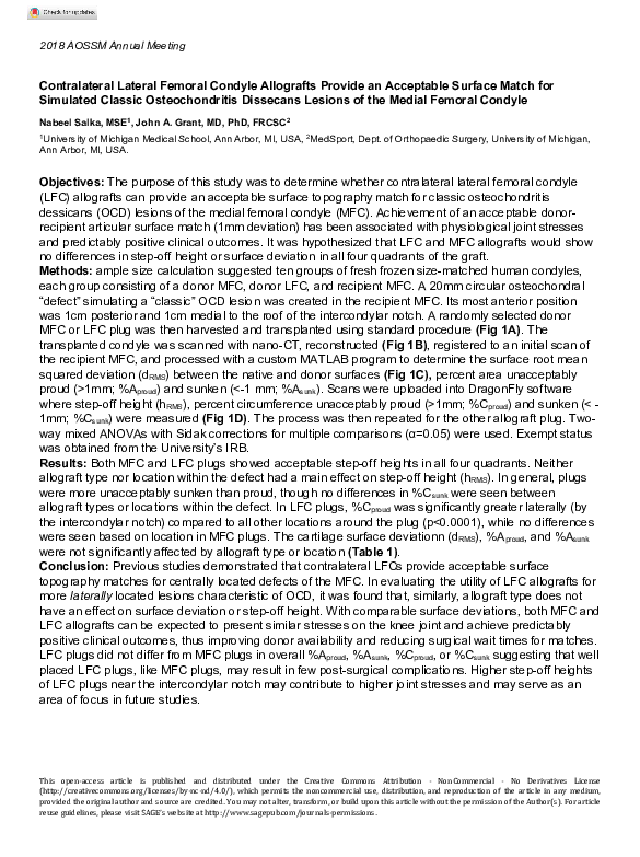 (PDF) Contralateral Lateral Femoral Condyle Allografts Provide an ...