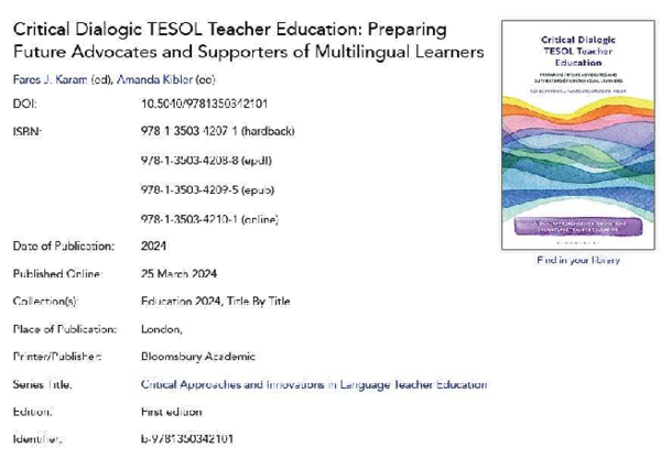 (PDF) Creating a Dialogic Online Space for Preparing Critically ...