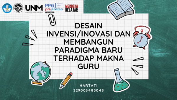 (PDF) PPT DESAIN INVENSI/INOVASI DAN MEMBANGUN PARADIGMA BARU TERHADAP ...
