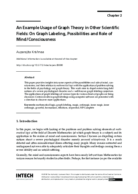 (PDF) Graph Theory - Advanced Algorithms and Applications