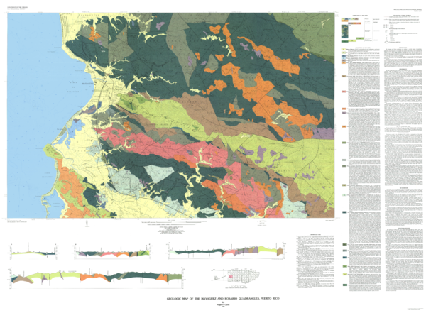 (PDF) Geologic map of the Mayaguez and Rosario quadrangles, Puerto Rico