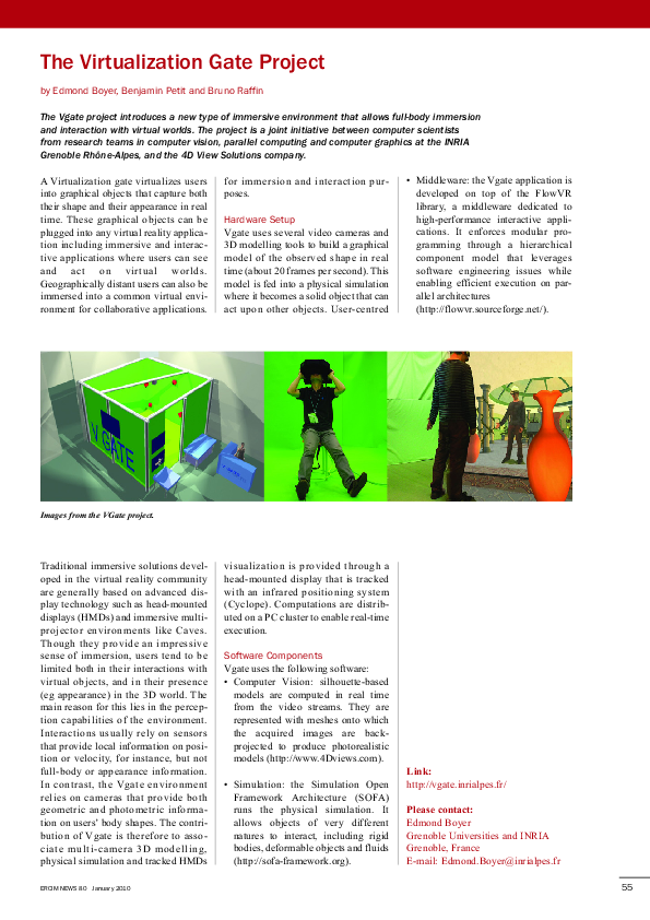 (PDF) The Virtualization Gate Project