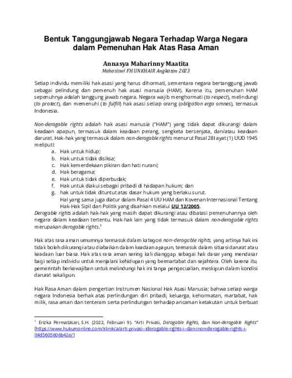 (PDF) Bentuk Tanggungjawab Negara Terhadap Warga Negara dalam Pemenuhan ...