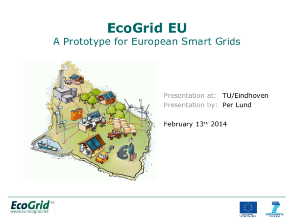 (PDF) EcoGrid EU — A prototype for European Smart Grids