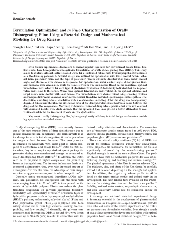 Pdf Formulation Optimization And In Vitro Characterization Of Sertraline Loaded Self