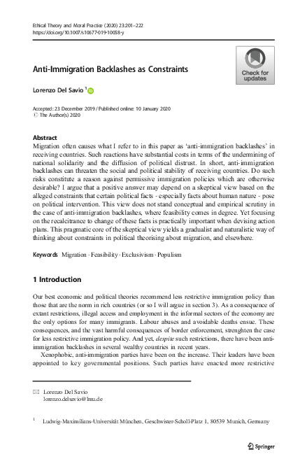 (PDF) Backlashes and the Media