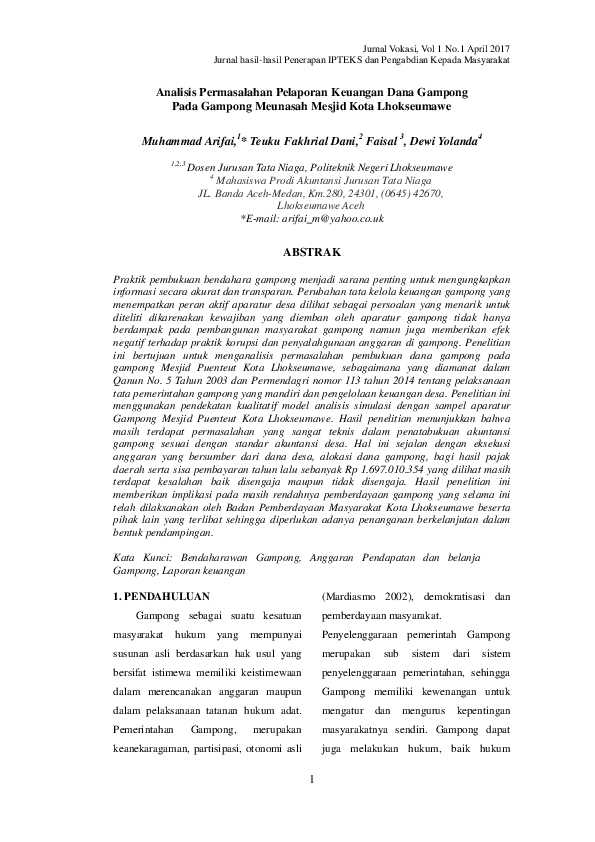 (PDF) Jurnal hasil-hasil Penerapan IPTEKS | SKB KOTA LHOKSEUMAWE ...