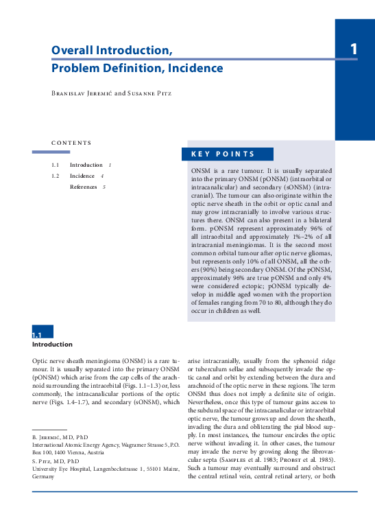 (PDF) Overall Introduction, Problem Definition, Incidence