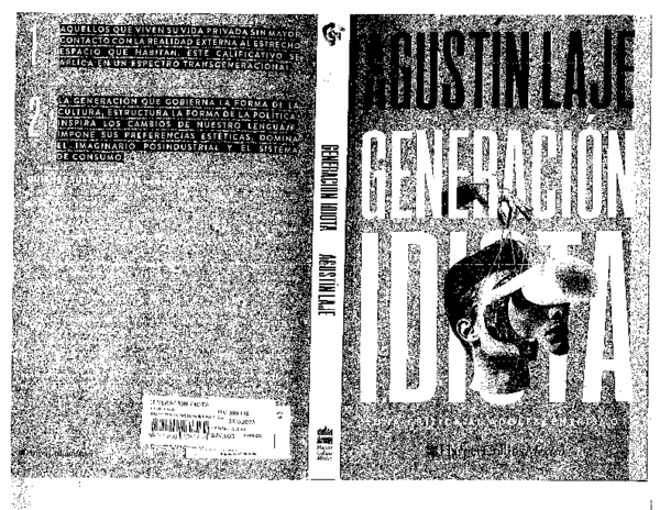 (PDF) Generacion Idiota Libro