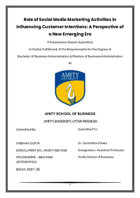 (PDF) Final Report Ntcc Dissertation