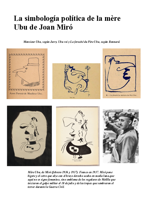 (PDF) La simbología política de la mère Ubu de Joan Miró