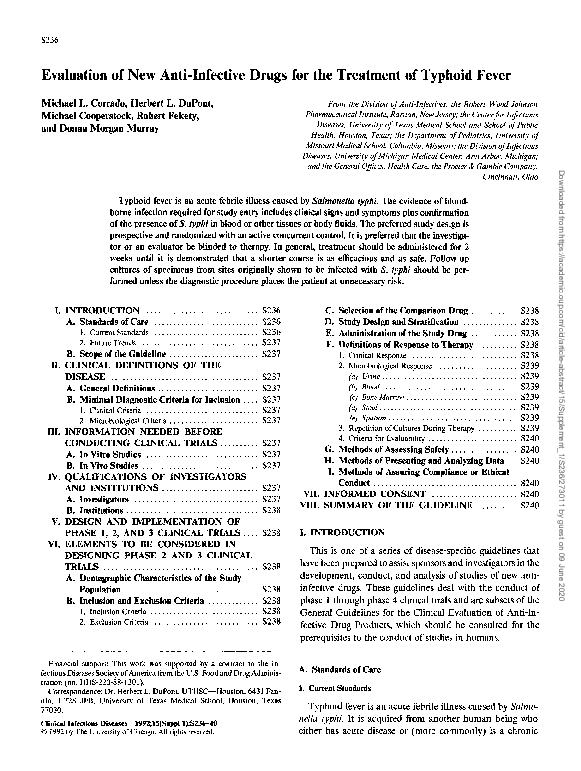 (PDF) Evaluation of New Anti-Infective Drugs for the Treatment of ...