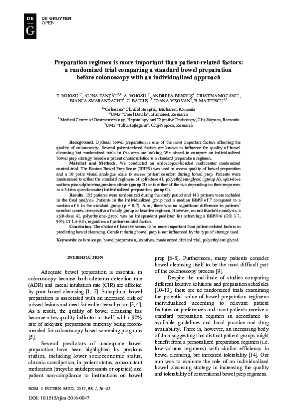 (PDF) Preparation regimen is more important than patient-related ...