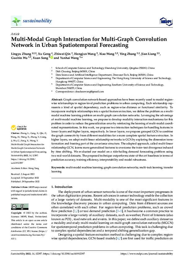 (PDF) Multi-Modal Graph Interaction for Multi-Graph Convolution Network in Urban Spatiotemporal ...