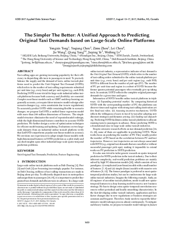 (PDF) The Simpler The Better