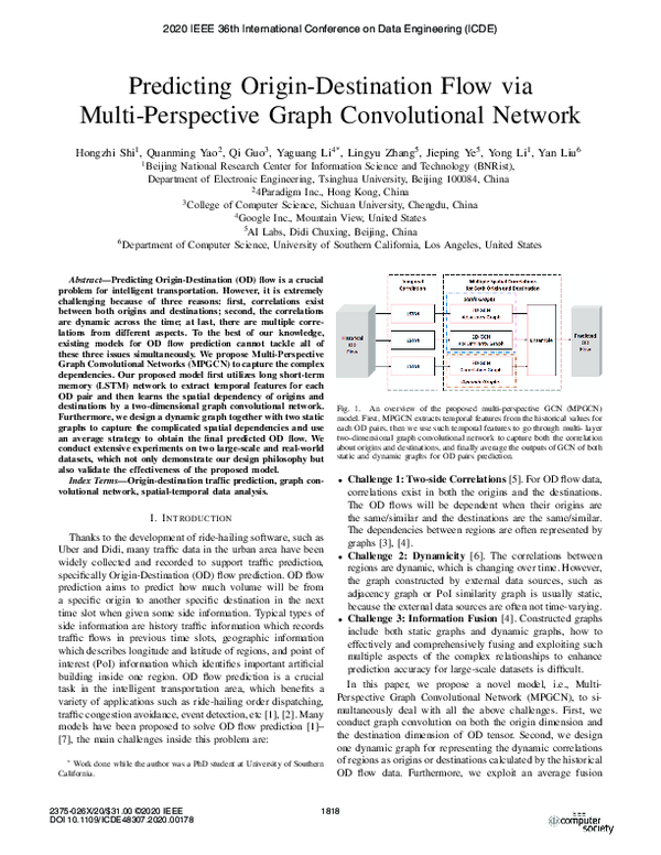 (PDF) Predicting Origin-Destination Flow via Multi-Perspective Graph ...