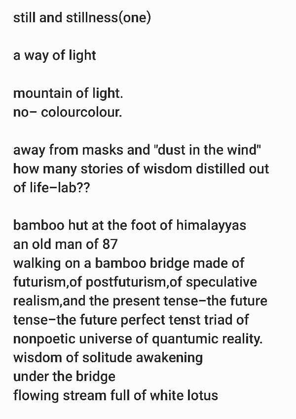 (PDF) Still and stillness (one)