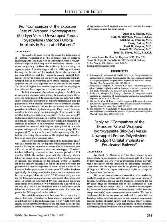 (PDF) Punctoplasty With a Kelly Punch