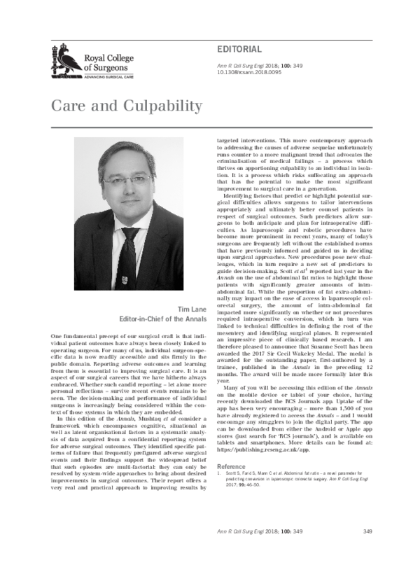(PDF) Care and Culpability