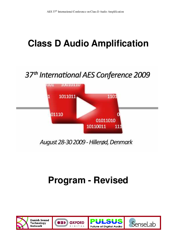 (PDF) A fully differential digital input class D with EMI spreading method for mobile ...