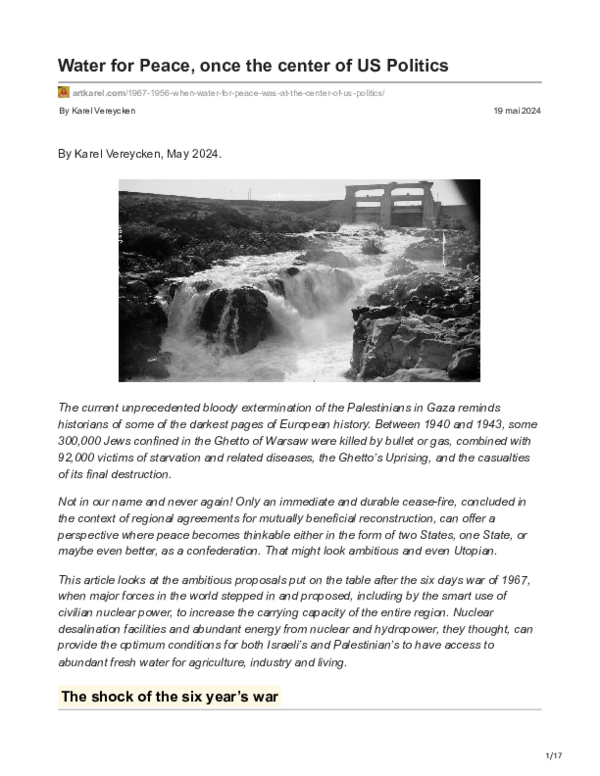 (PDF) Lewis Strauss, Edmond de Rothschild, Dwight Eisenhower: When ...