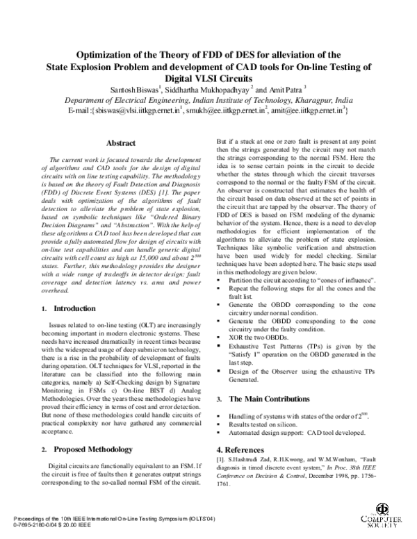 (PDF) Optimization of the Theory of FDD of DES for Alleviation of the ...