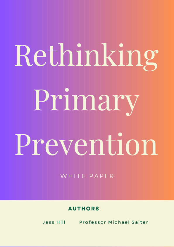 (PDF) White Paper: Rethinking Primary Prevention