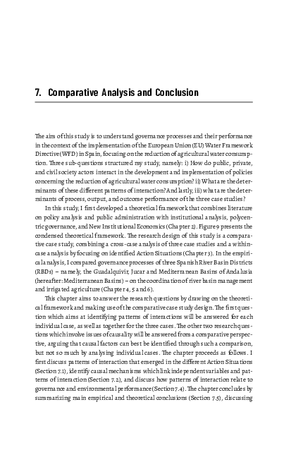 (PDF) 7. Comparative Analysis and Conclusion