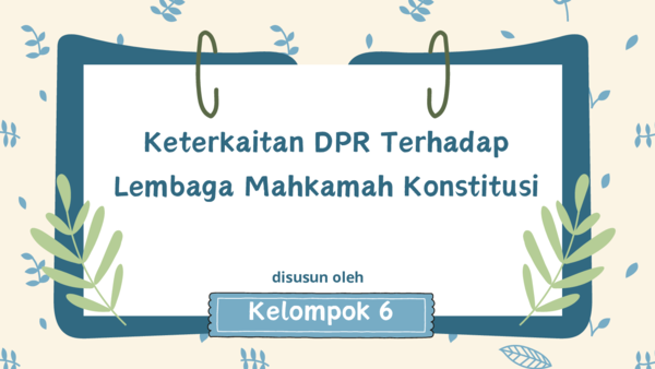 (PDF) TUGAS 4 LEMBAGA KEWENANGAN DPR