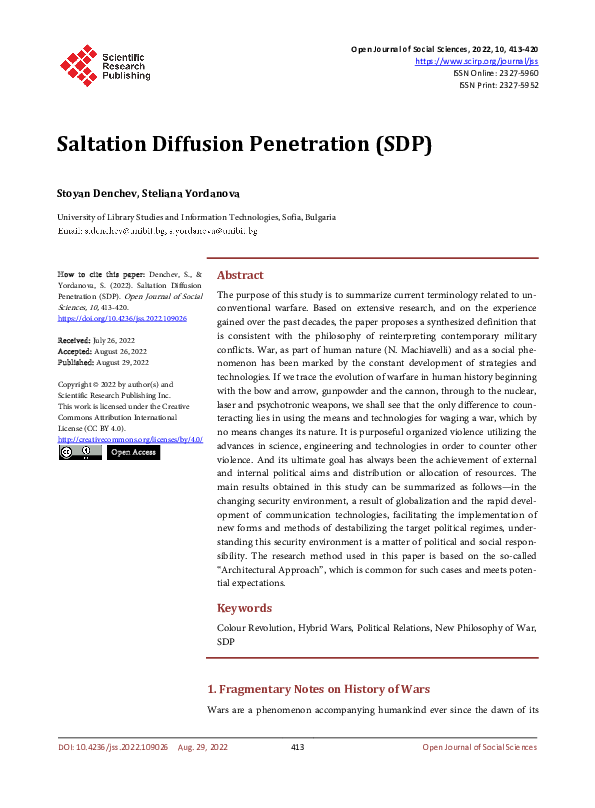 (PDF) Saltation Diffusion Penetration (SDP)
