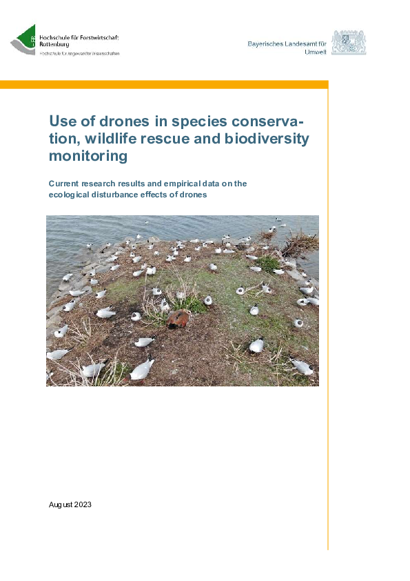 (PDF) Use of drones in species conservation, wildlife rescue and ...
