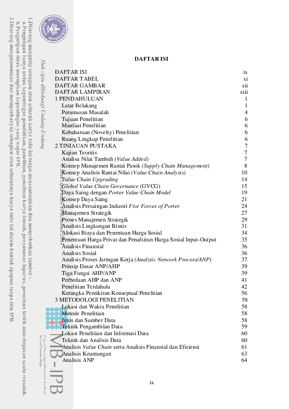 (PDF) Analisis nilai tambah dan daya saing tembakau cerutu: studi kasus strategic business unit ...
