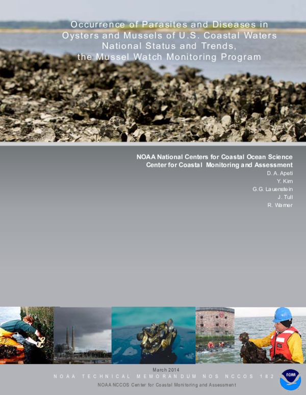 (PDF) Occurrence of parasites and diseases in oysters and mussels of U ...