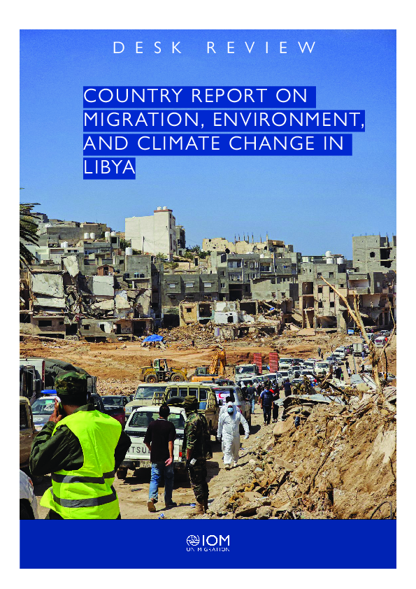 (PDF) Desk Review of. “. COUNTRY REPORT ON MIGRATION, ENVIRONMENT, AND ...