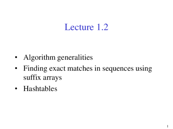 (PDF) Lecture I, 1