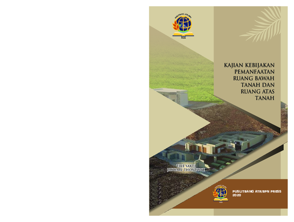 (PDF) . Buku Kajian terhadap Pemanfaatan Ruang Bawah Tanah dan Ruang ...