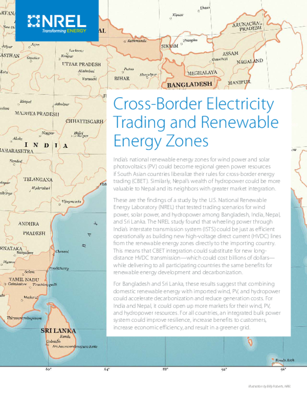 (PDF) Cross-Border Electricity Trading and Renewable Energy Zones