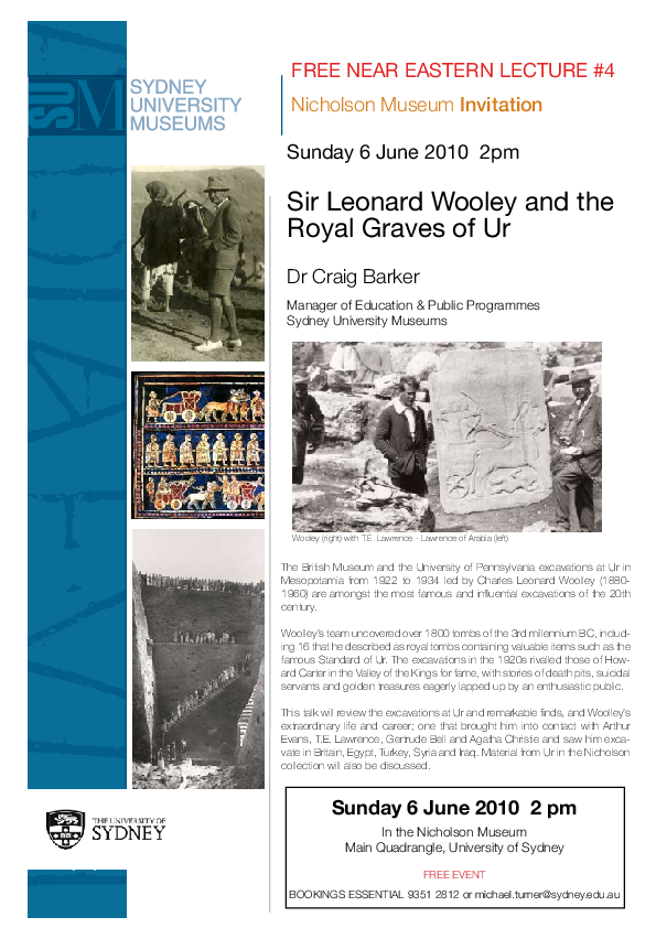 (PDF) Sir Leonard Woolley and the Royal Graves of Ur