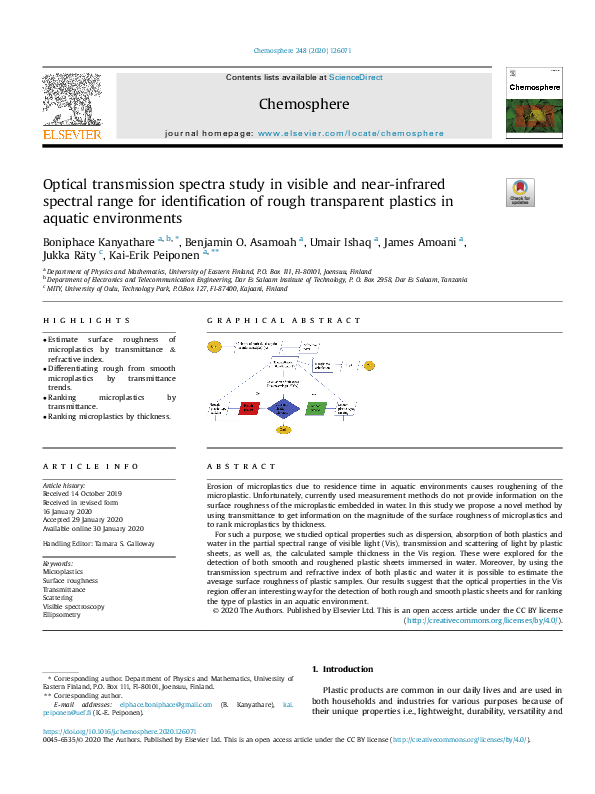 (PDF) Optical transmission spectra study in visible and near-infrared ...