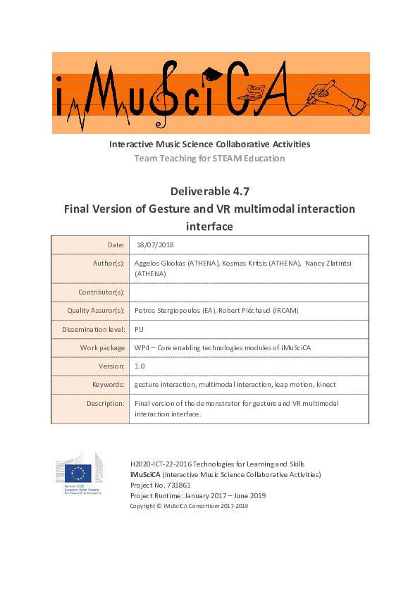 (PDF) Collaborative Activities Team Teaching for STEAM Education Deliverable 4 . 7 Final Version ...