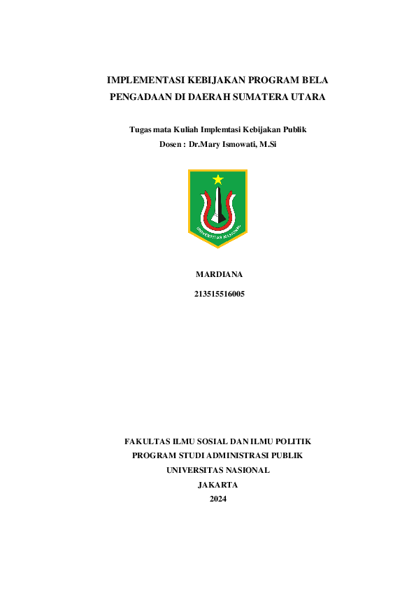 (PDF) Drs. Mary Ishomawati, M.Si - Mardiana - Tugas 1 Implementasi ...