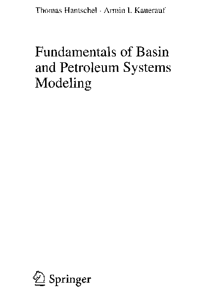 (PDF) Fundamentals of Basin and Petroleum Systems Modeling
