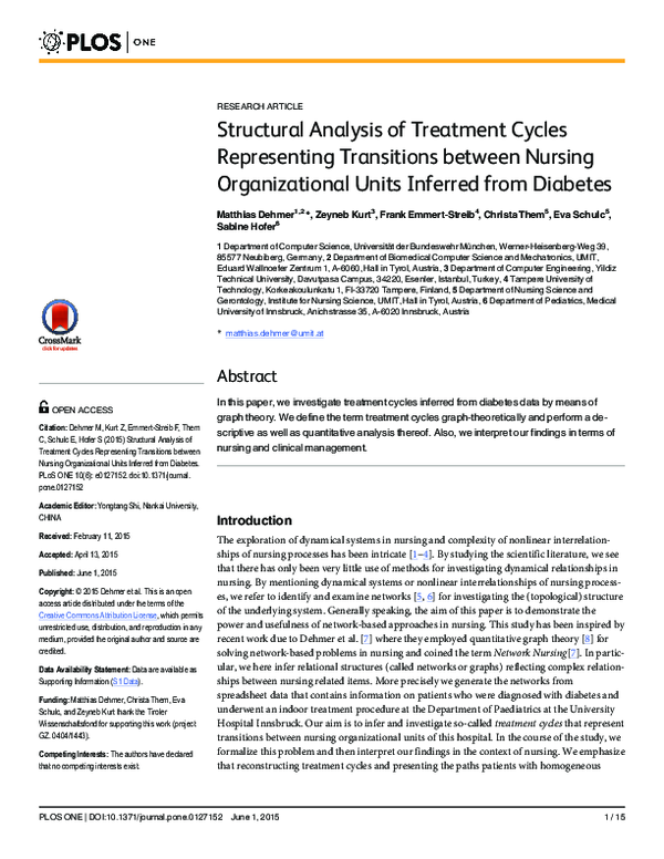 (PDF) Structural Analysis of Treatment Cycles Representing Transitions ...
